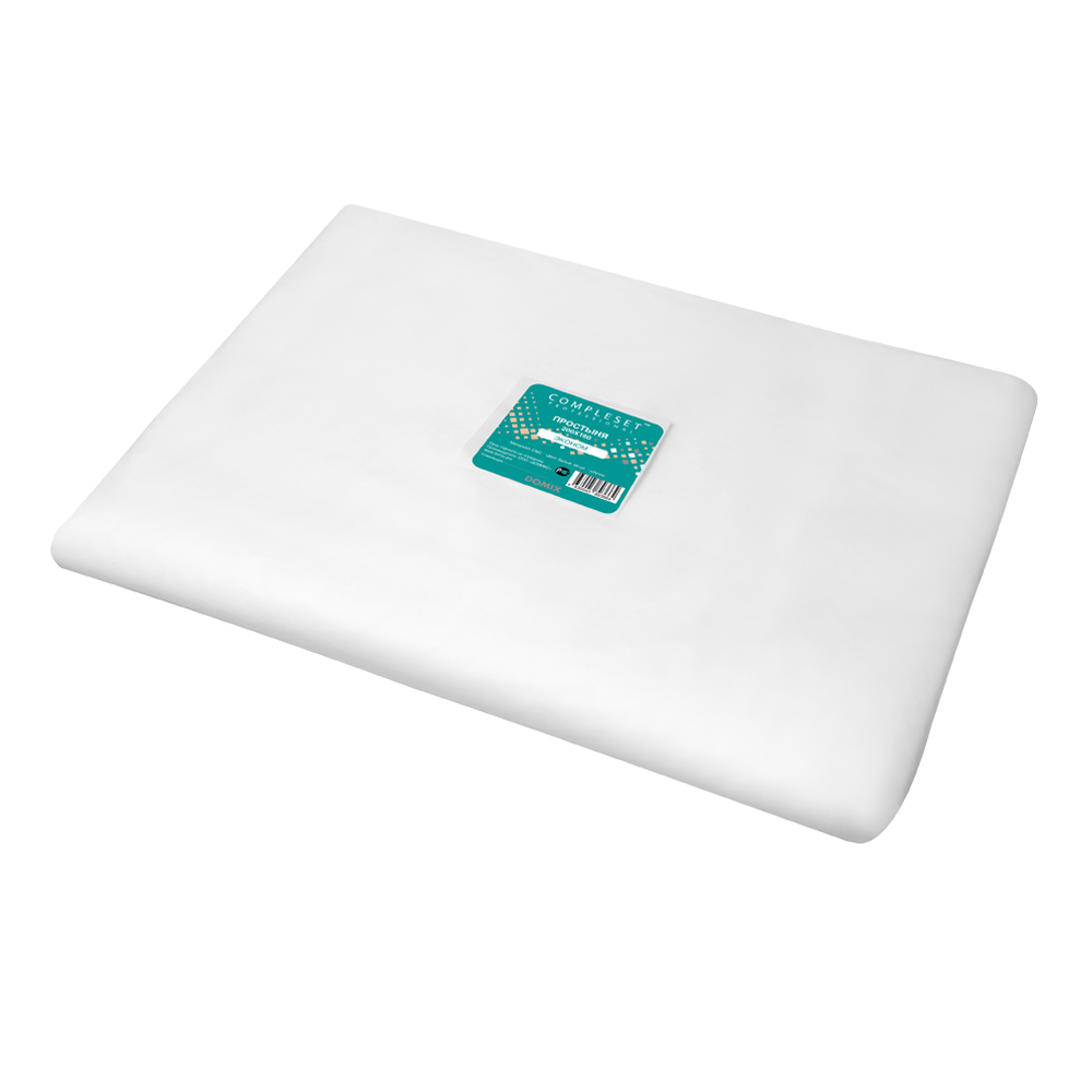 Простыня одноразовая SMS 200 х 160 см белая — Cosmix